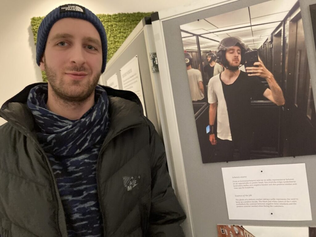Med gig-jobbarnas egna bilder | Transportarbetaren
