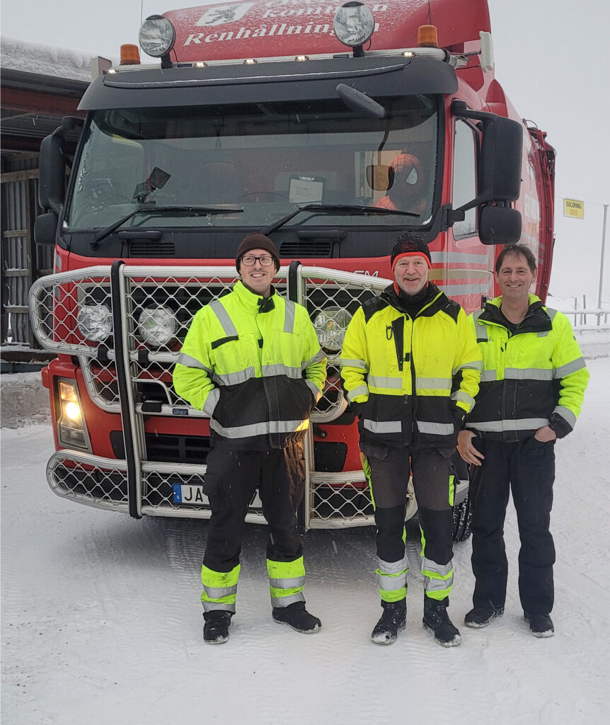 Återvinnarna i norr hänger med Spindelmannen | Transportarbetaren